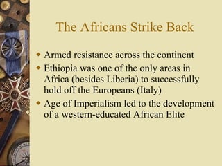 The partition of africa | PPT