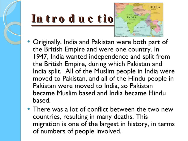 Partition of India | PPT | Hinduism | Religion & Spirituality