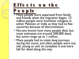 Partition of India | PPT