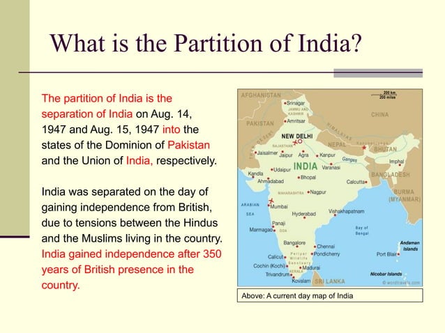 The Partition of I cvcndia PowerPoint.pptx | Free Download