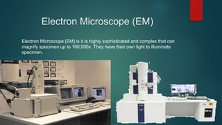 The parts and functions of the compound microscope | PPTX
