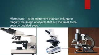 The parts and functions of the compound microscope | PPTX | Photography ...
