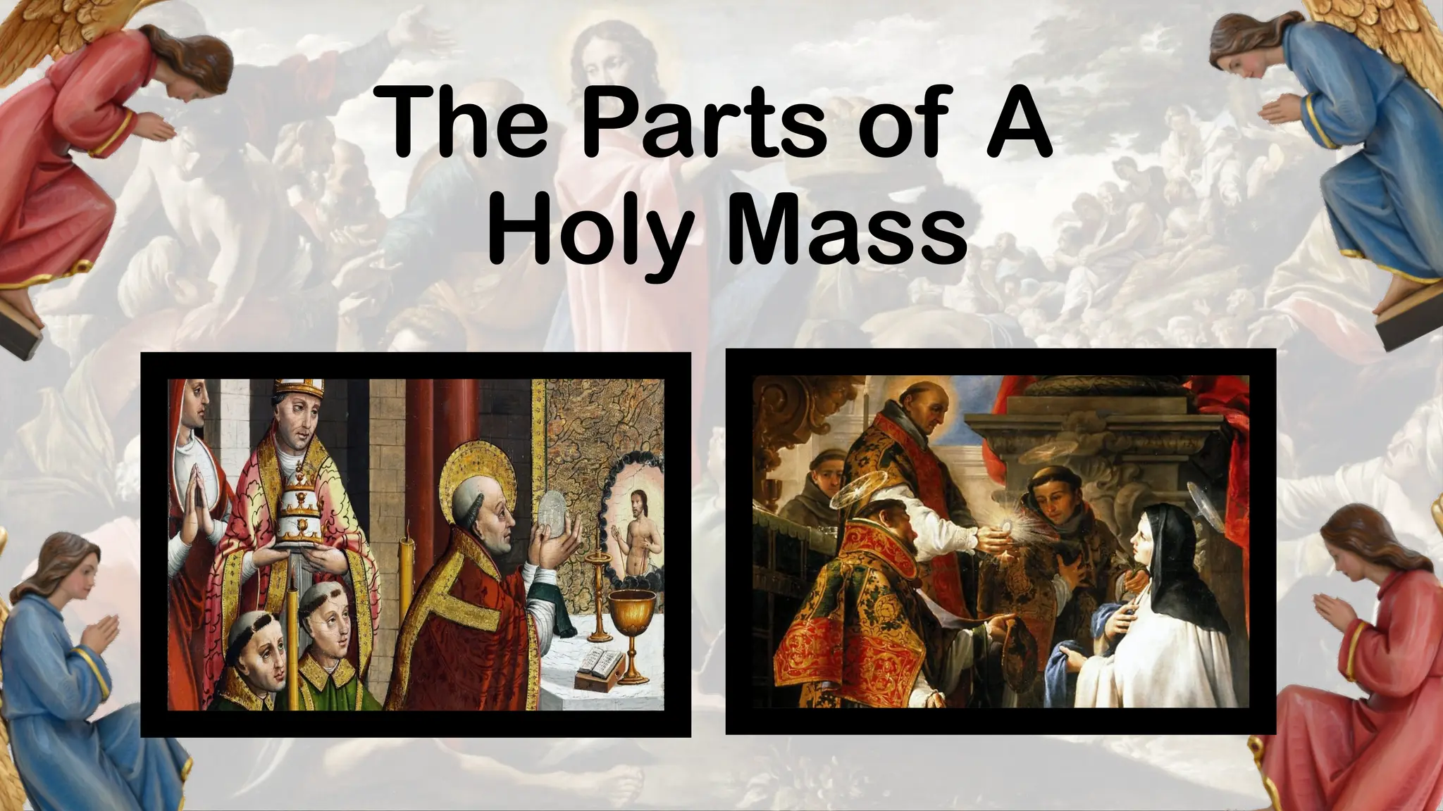 The Parts / Order of A Holy Mass .pptx