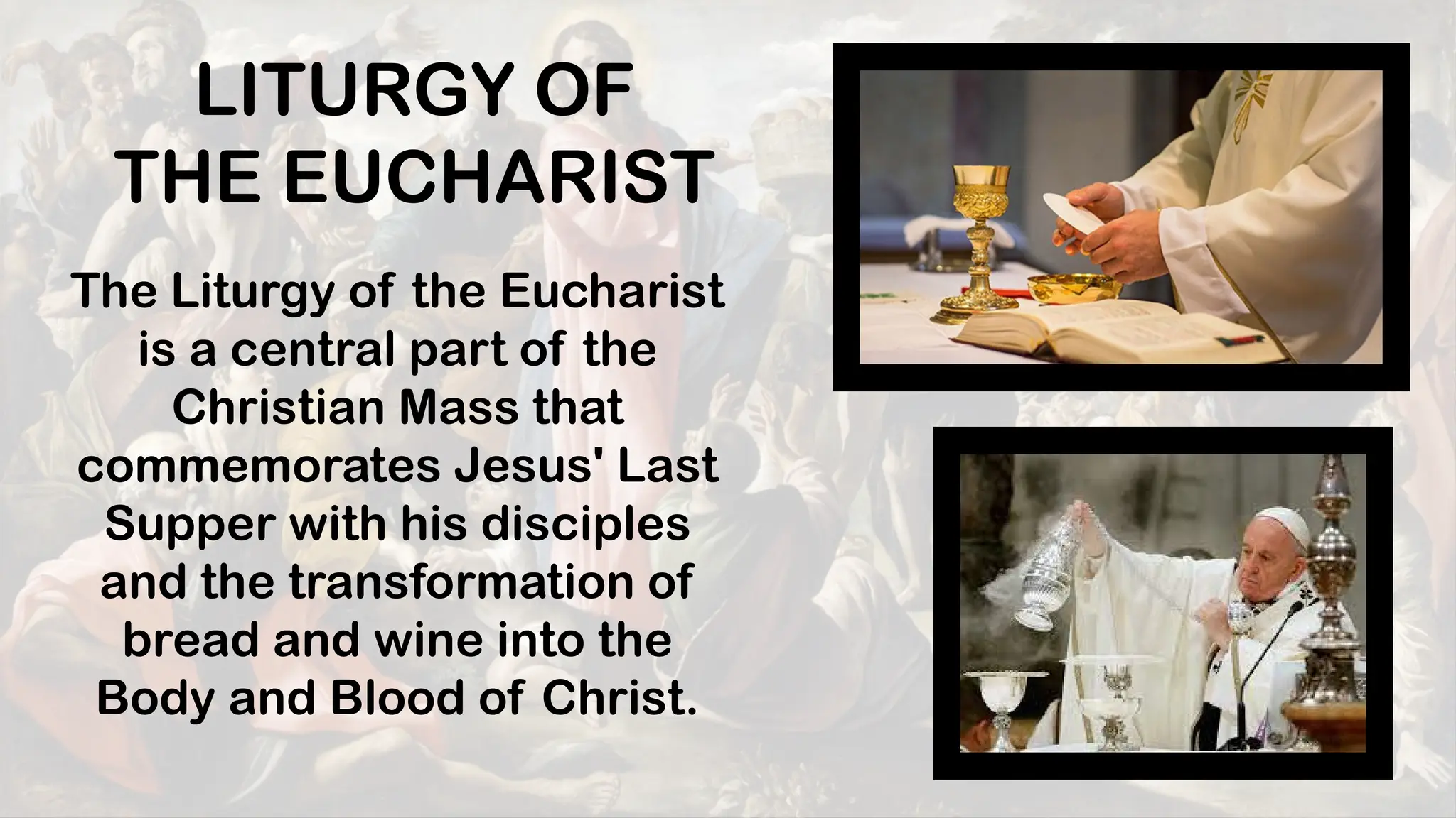 The Parts / Order of A Holy Mass .pptx