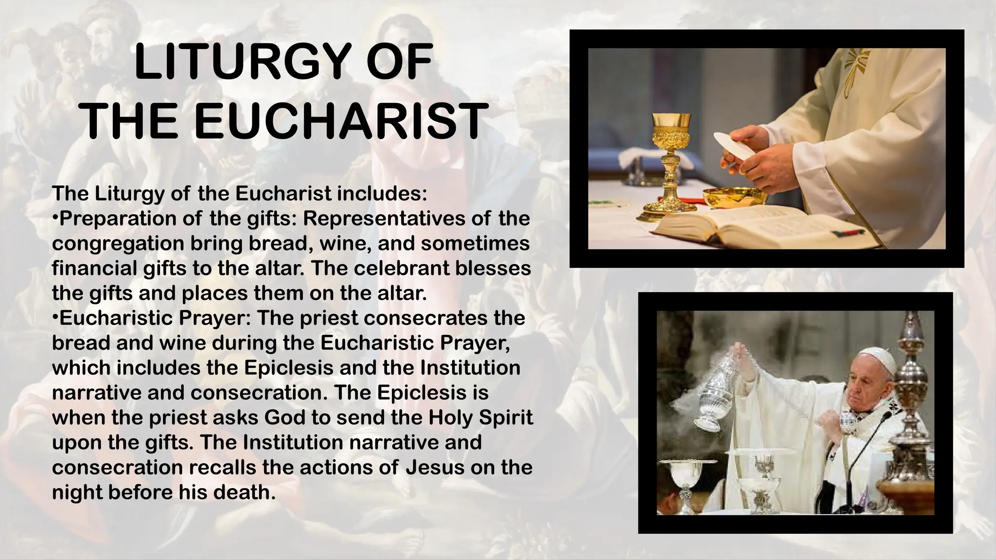 The Parts / Order of A Holy Mass .pptx