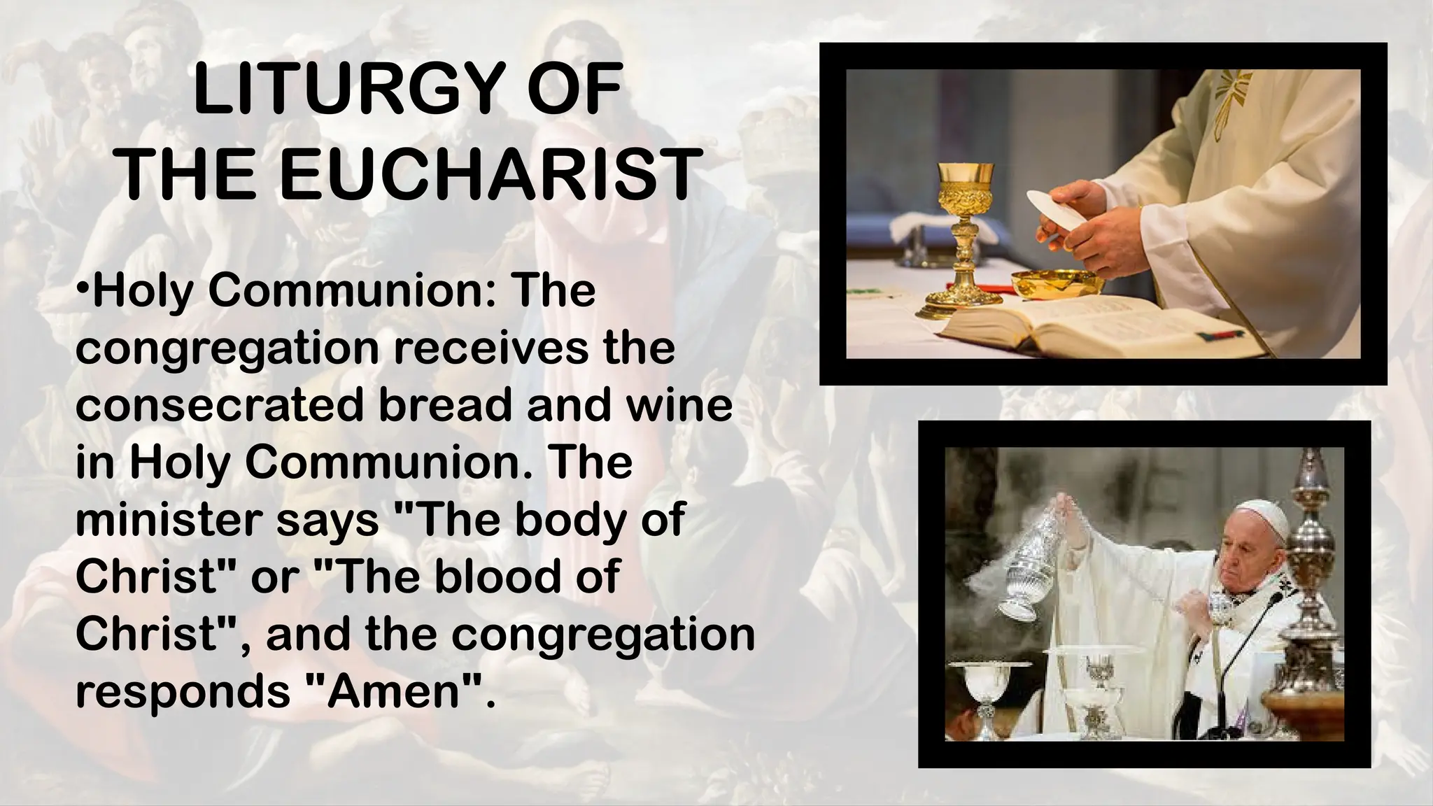 The Parts / Order of A Holy Mass .pptx