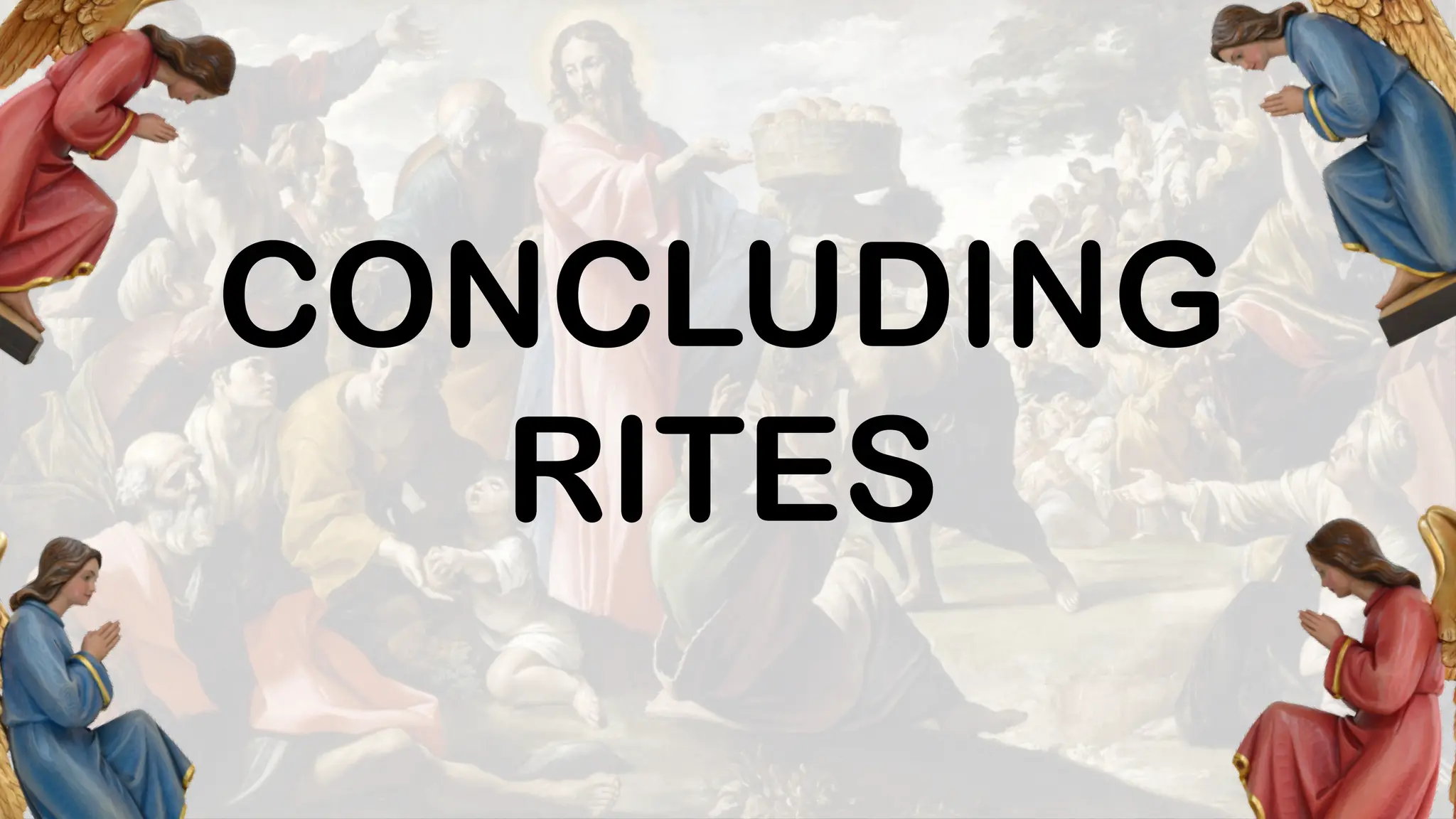 The Parts / Order of A Holy Mass .pptx