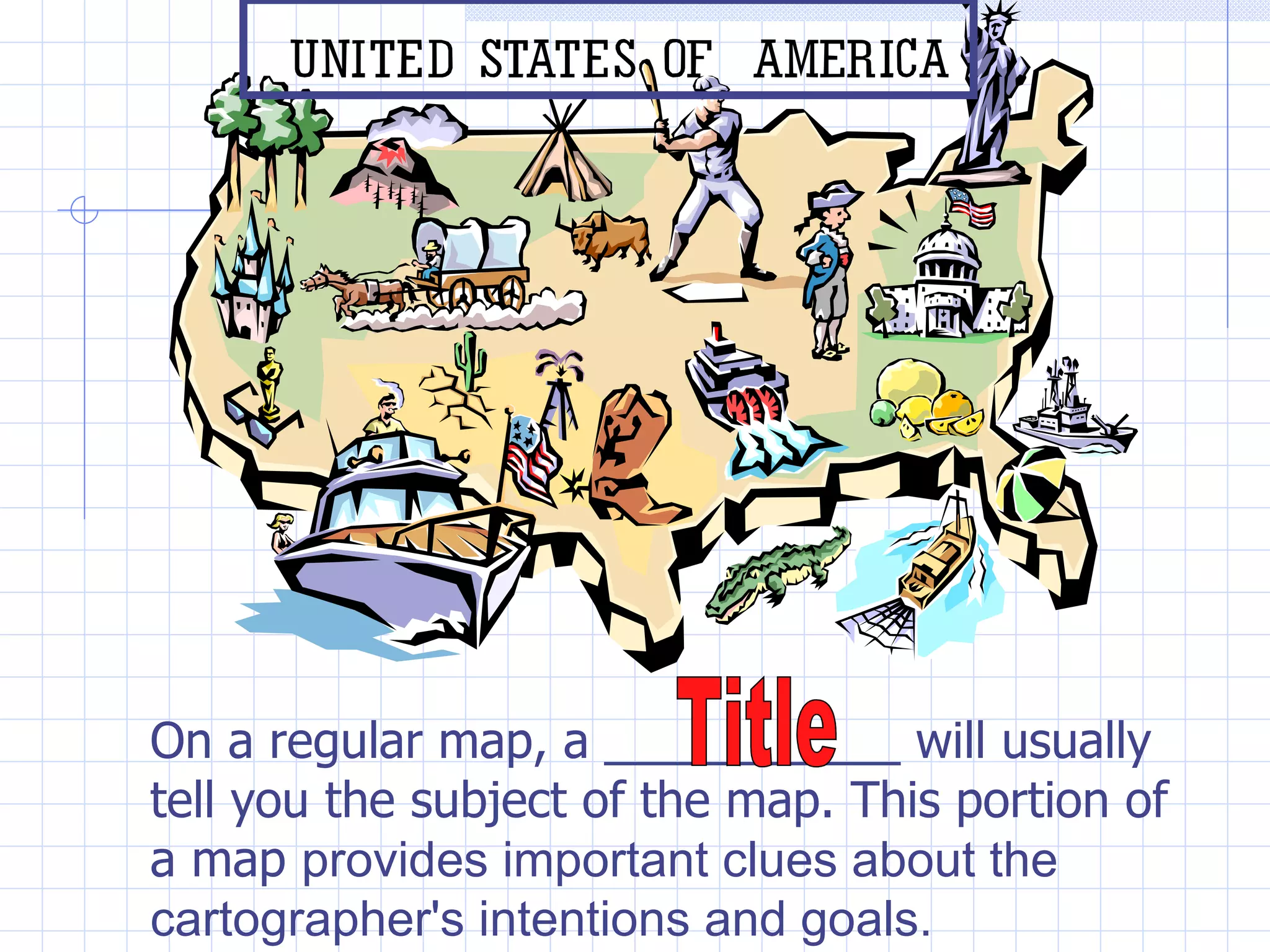 The parts of a map | PPT