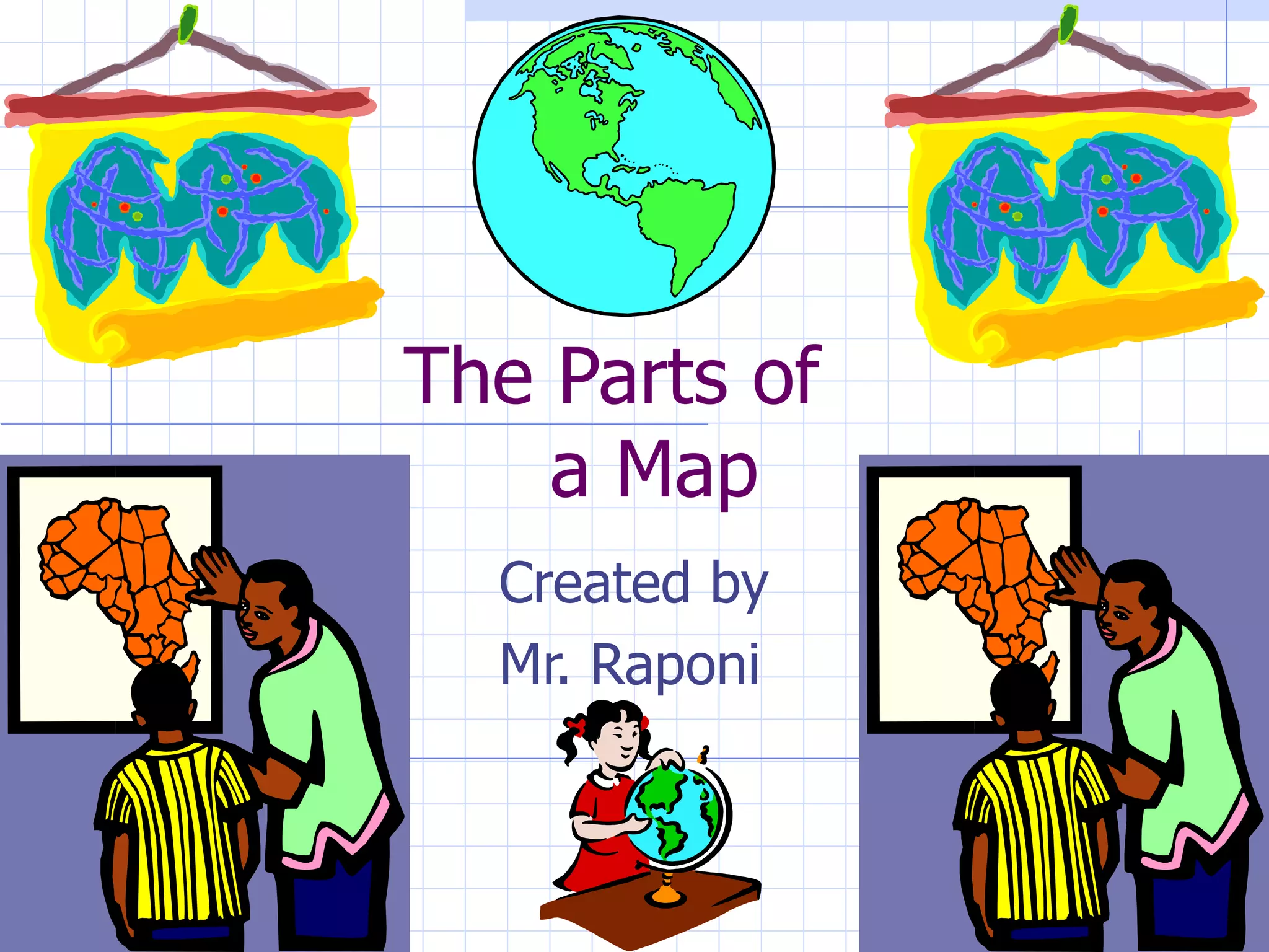 The parts of a map | PPT