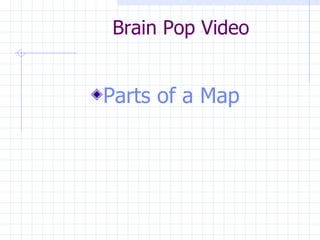 The parts of a map | PPT