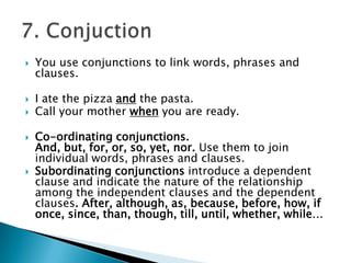 The parts of a speech | PPT