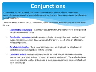 The parts of speech | PPTX | Weather | Science