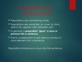 Introduction to the basic parts of speech | PPTX