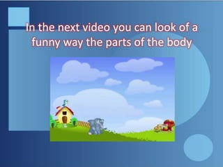 The parts of the body | PPTX
