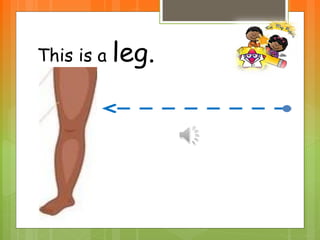 Science PowerPoint for Infant 1: Parts of the Body | PDF