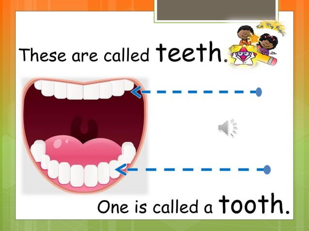 Science PowerPoint for Infant 1: Parts of the Body | PDF | Oral care ...