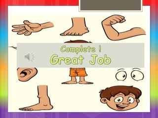 Science PowerPoint for Infant 1: Parts of the Body | PDF | Oral care ...