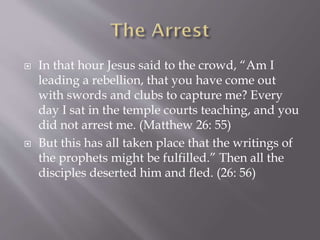 The passion of the christ | PPTX
