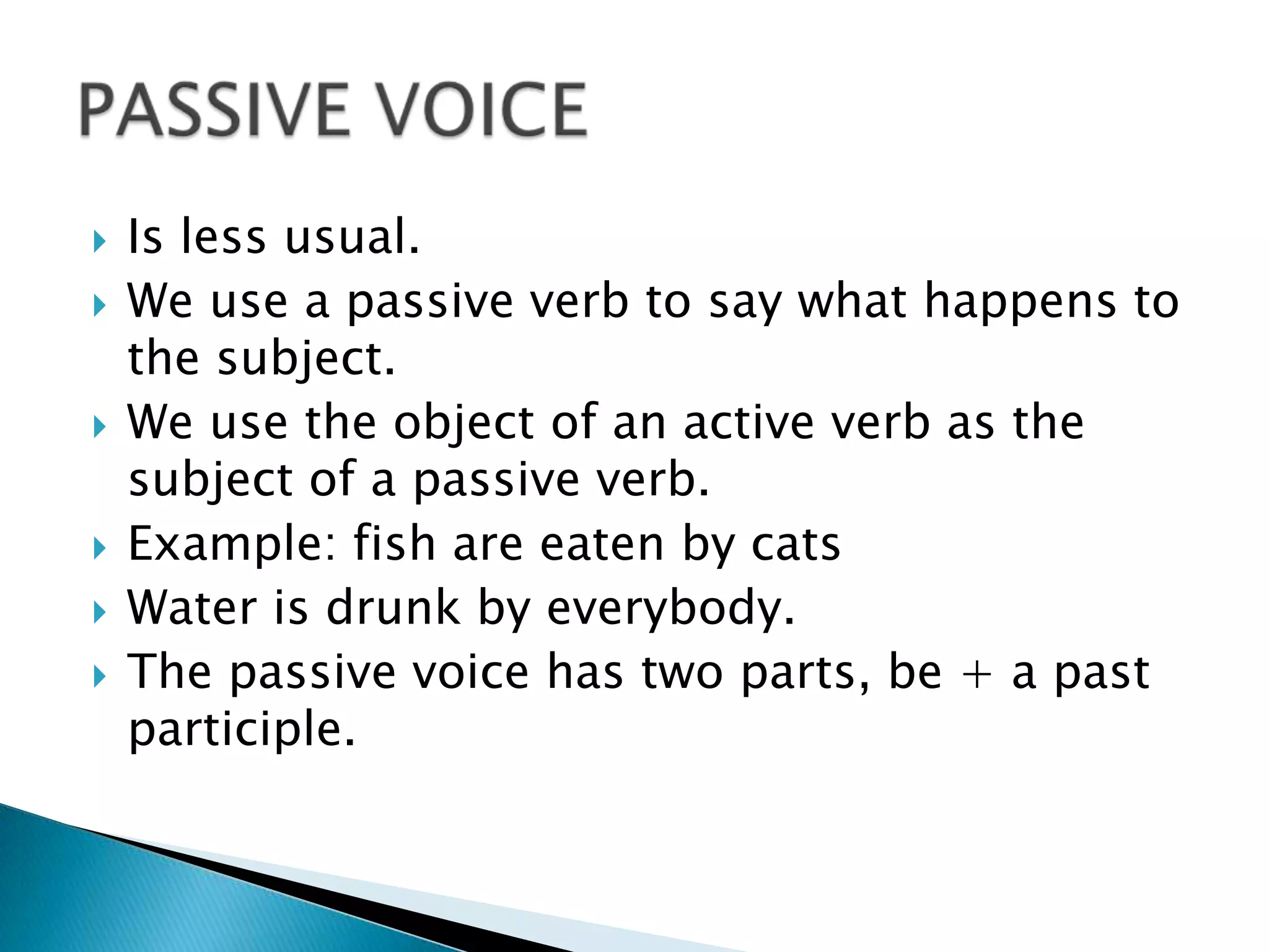 The passive | PPT