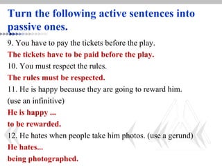 The passive | PPT