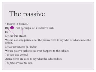 The passive Voice presentation | PPTX