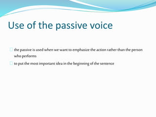 The passive | PPT