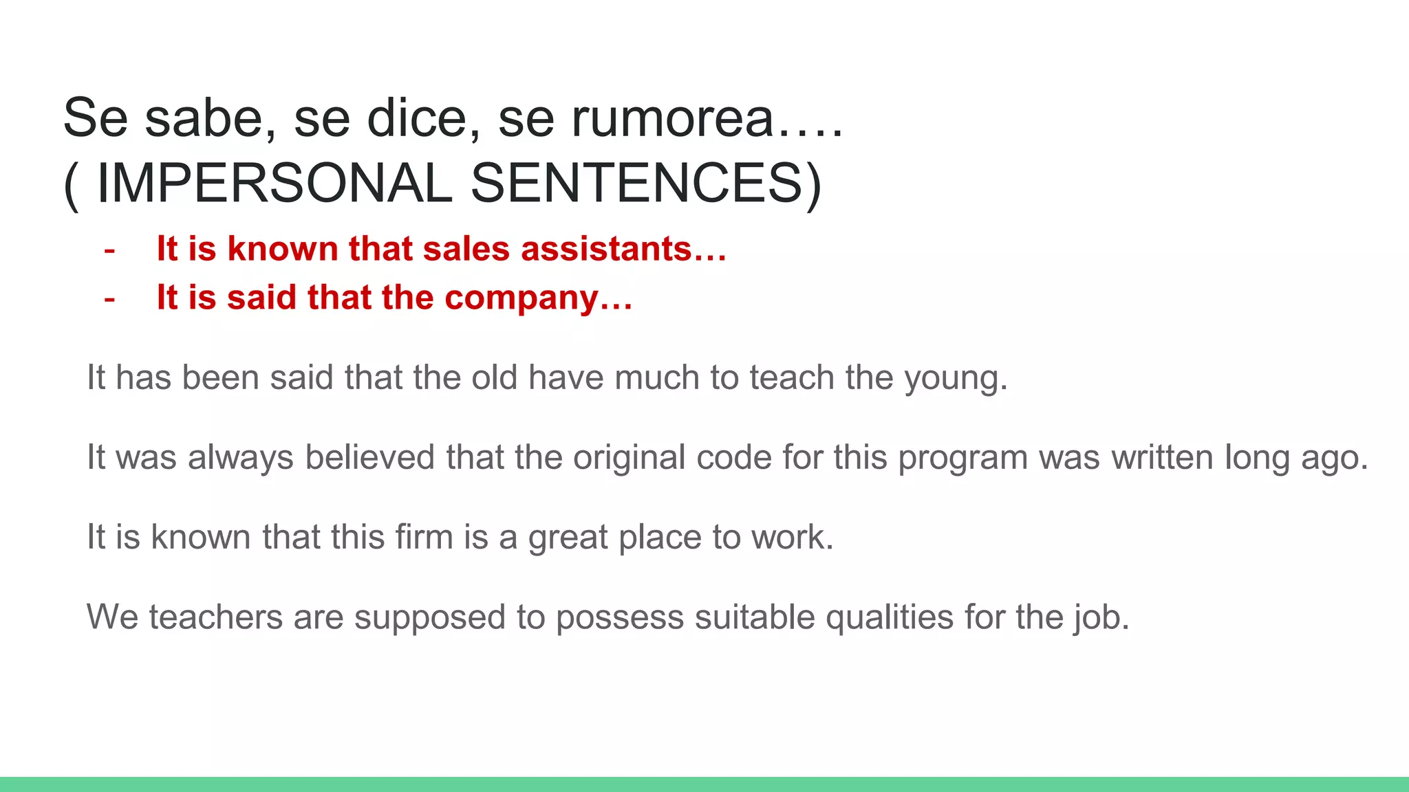 The passive | PPTX | Resume Writing and Advice | Job Search