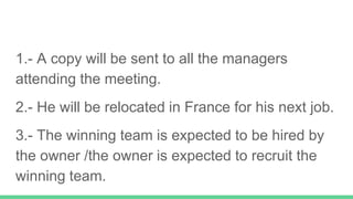 The passive | PPTX | Resume Writing and Advice | Job Search