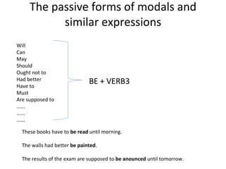 The Passive | PPT
