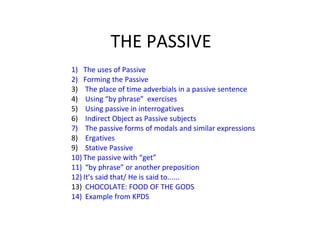 The Passive | PPT