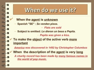 The passive voice | PPT