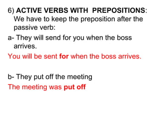 The passive voice.complex structures | PPT