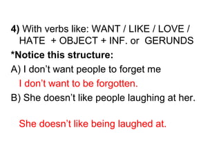 The passive voice.complex structures | PPT