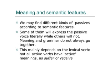The Passive Voice | PPT