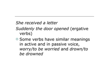 The Passive Voice | PPT