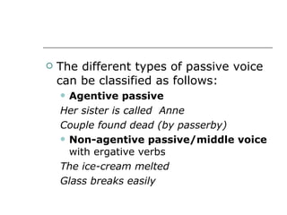 The Passive Voice | PPT
