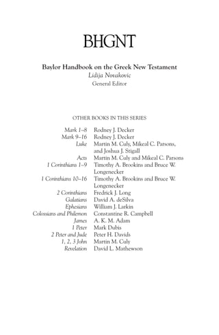 The Pastoral Letters A Handbook 👎👎Please check the description for the ...