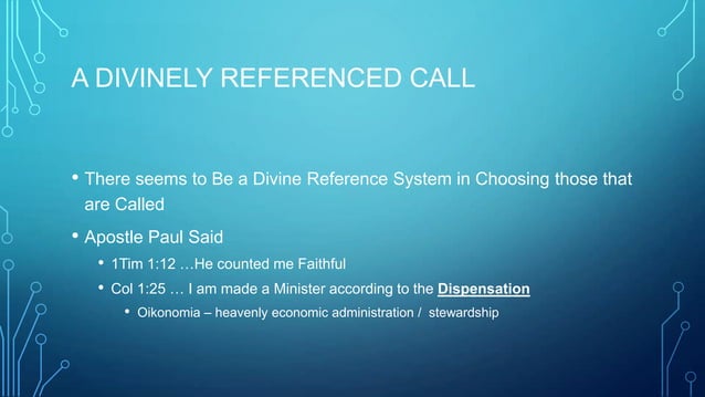 The Pastor’s Call | PPTX | Christianity | Religion & Spirituality