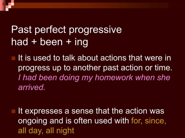 The Past Perfect.ppt