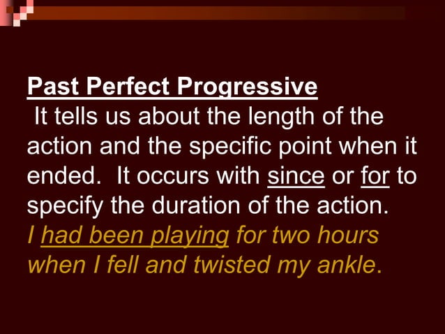The Past Perfect.ppt