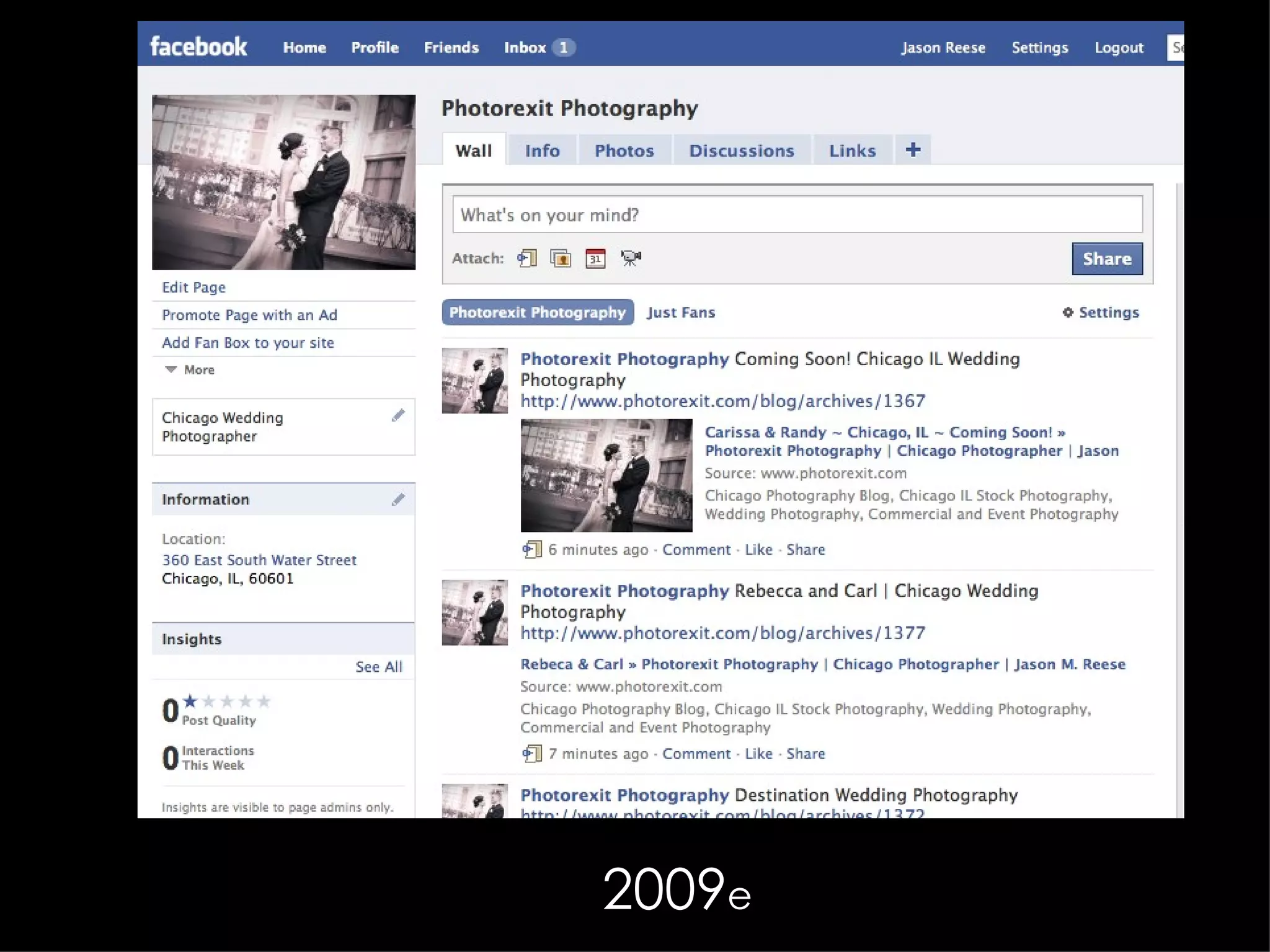 The Past, Present and Future of facebook | PPT