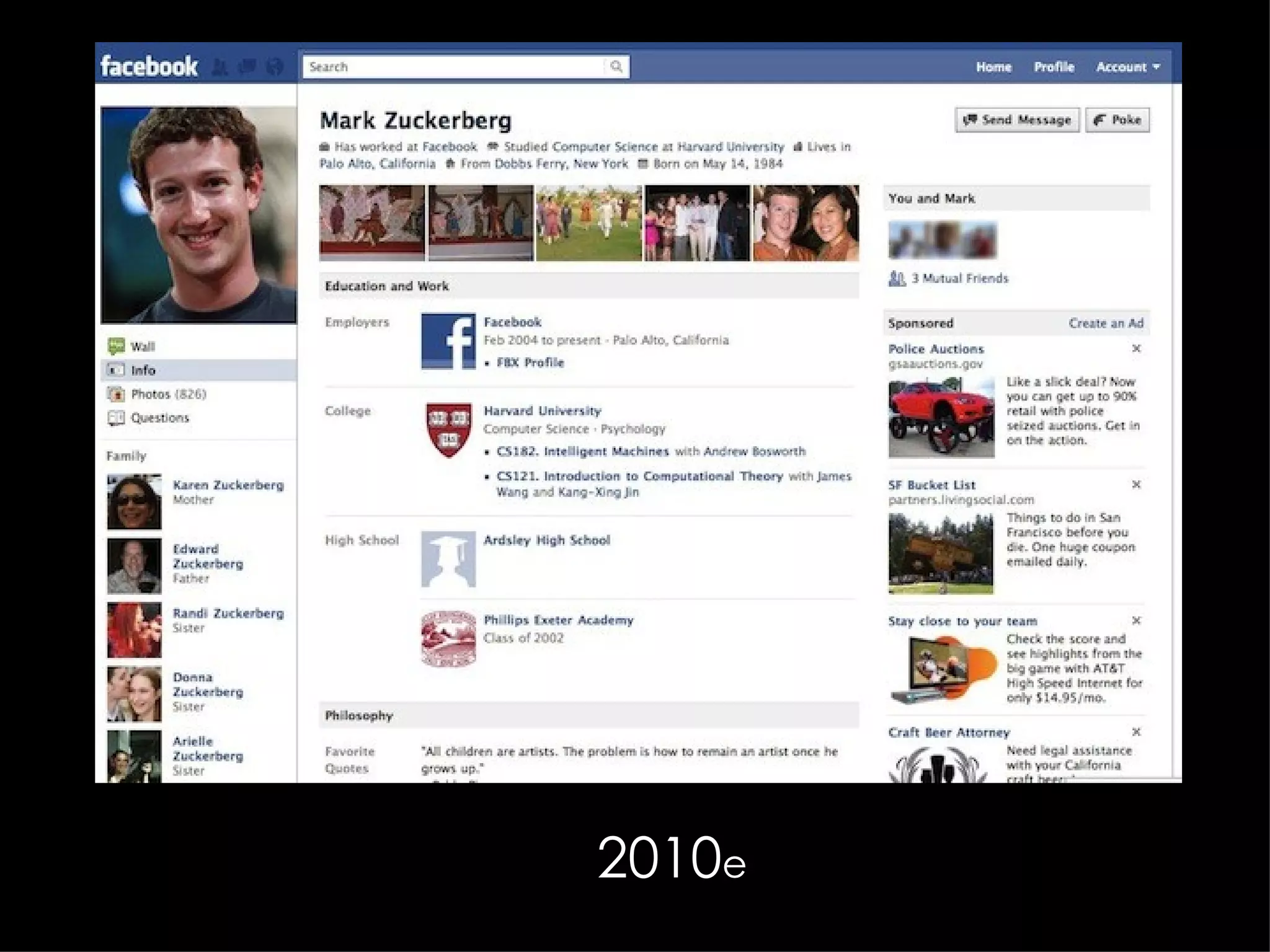 The Past, Present and Future of facebook | PPT