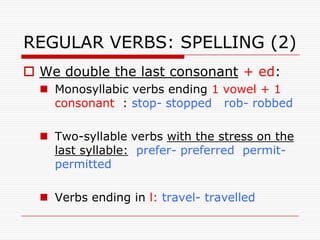 The past simple | PPT