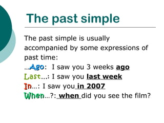 The past simple | PPT