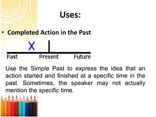 The Past Simple Tense | PPTX