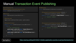The Past Year in Spring for Apache Geode | PPT