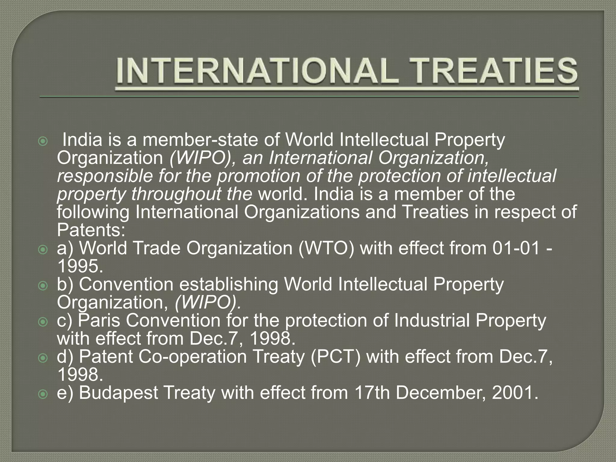 The patent act | PPTX