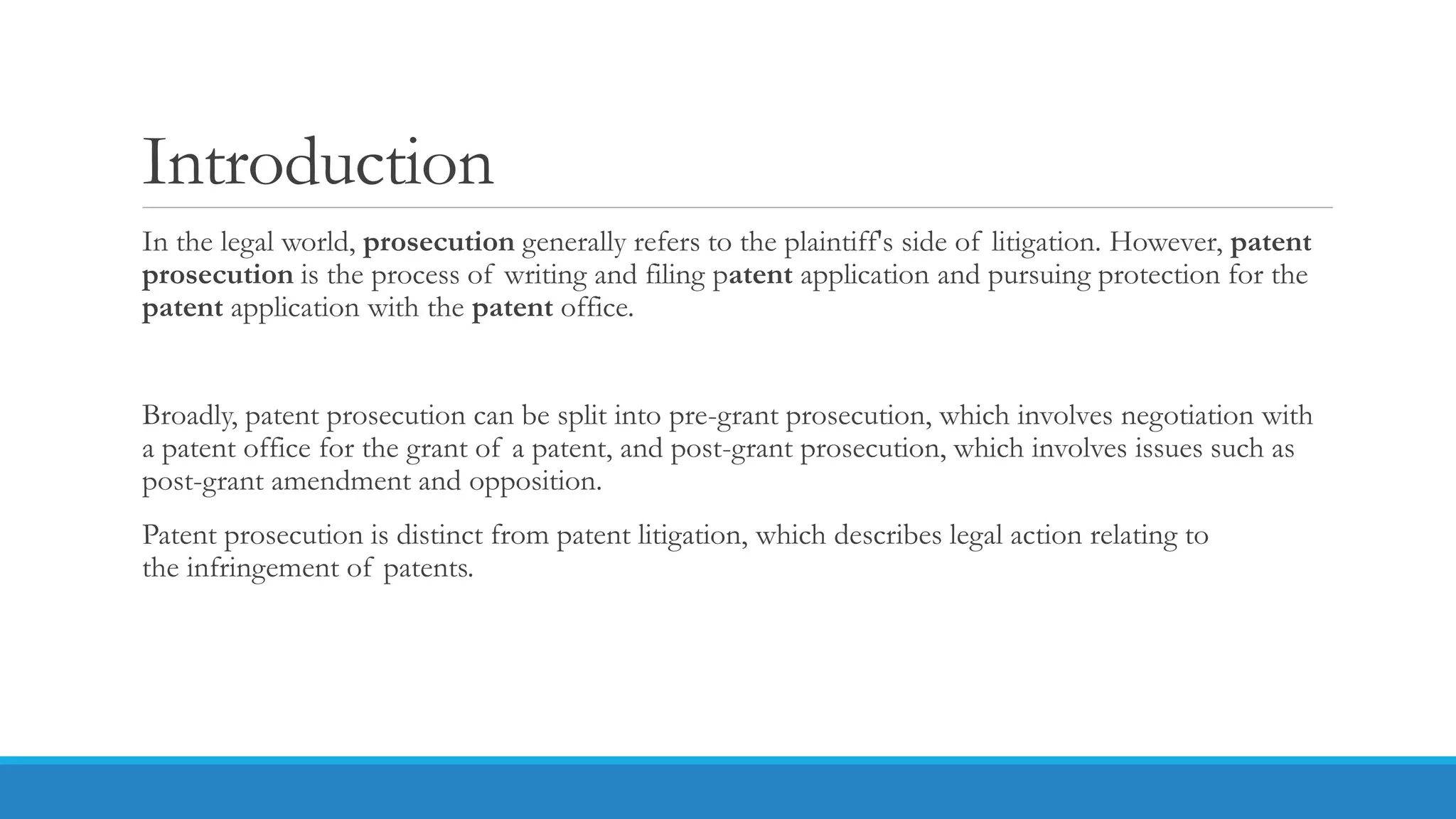 The patent prosecution system of india, us assignment | PPTX