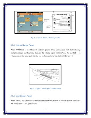 A Report On The Patents Act, 1970 [Case Study : Apple Vs Samsung] | PDF