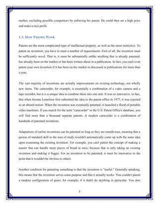 A Report On The Patents Act, 1970 [Case Study : Apple Vs Samsung] | PDF